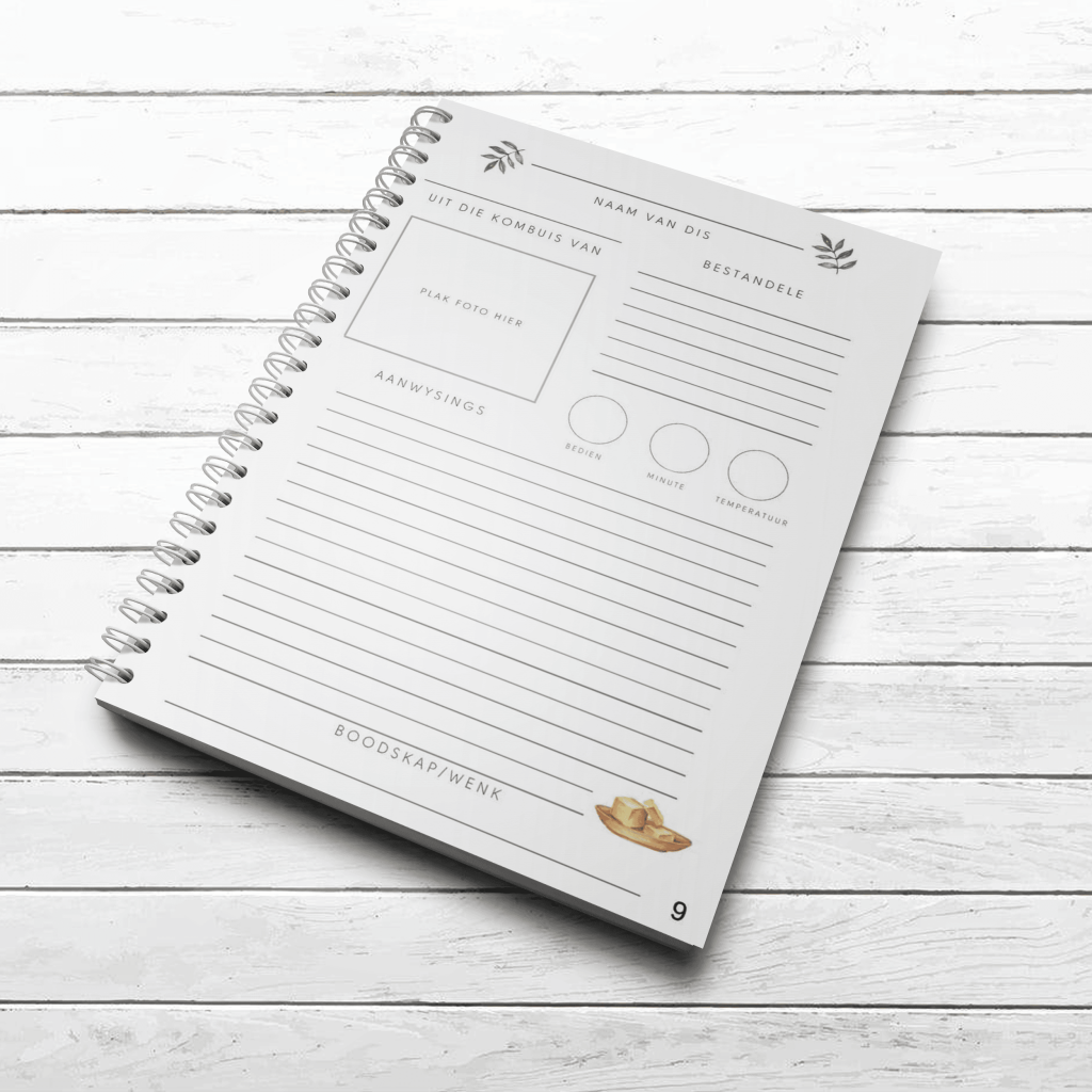 Resepteboek | Trou Idees