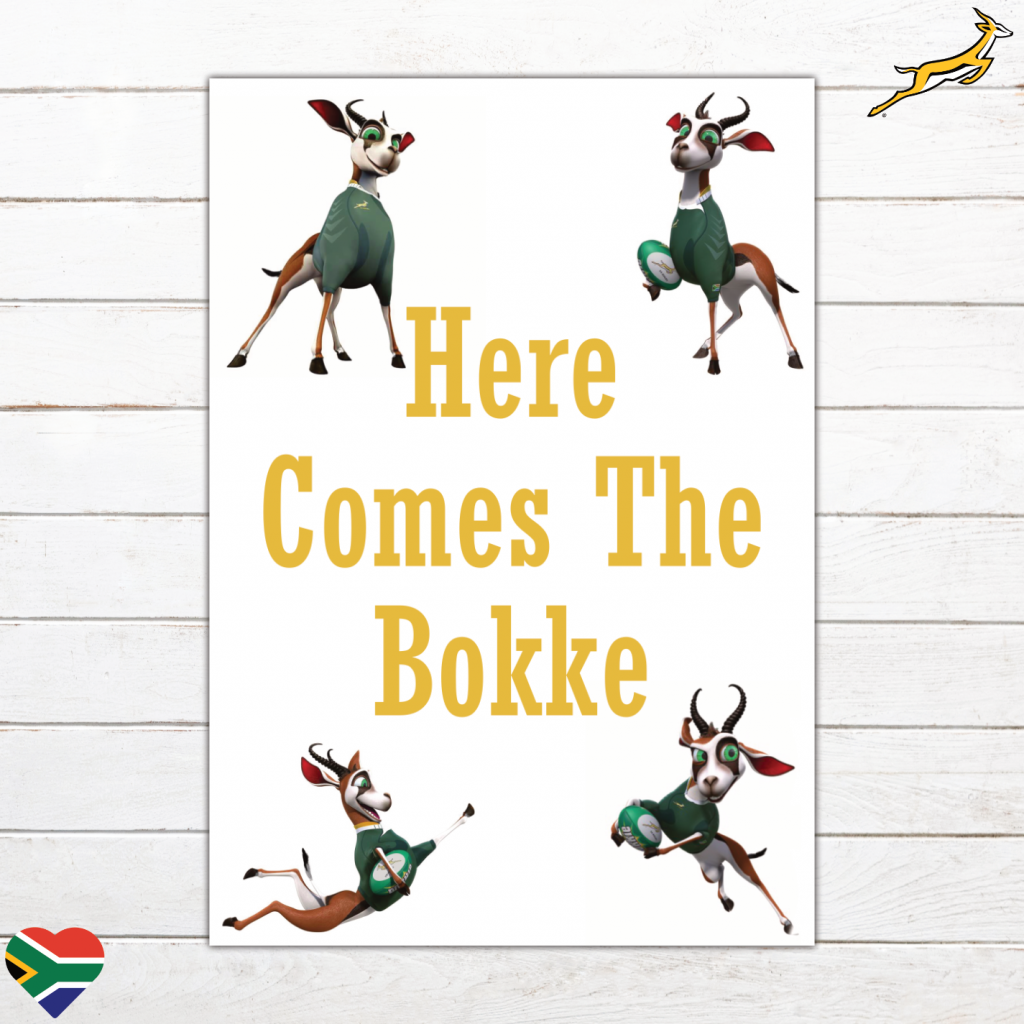 Springboks Children’s Party Stationery – Trou Idees
