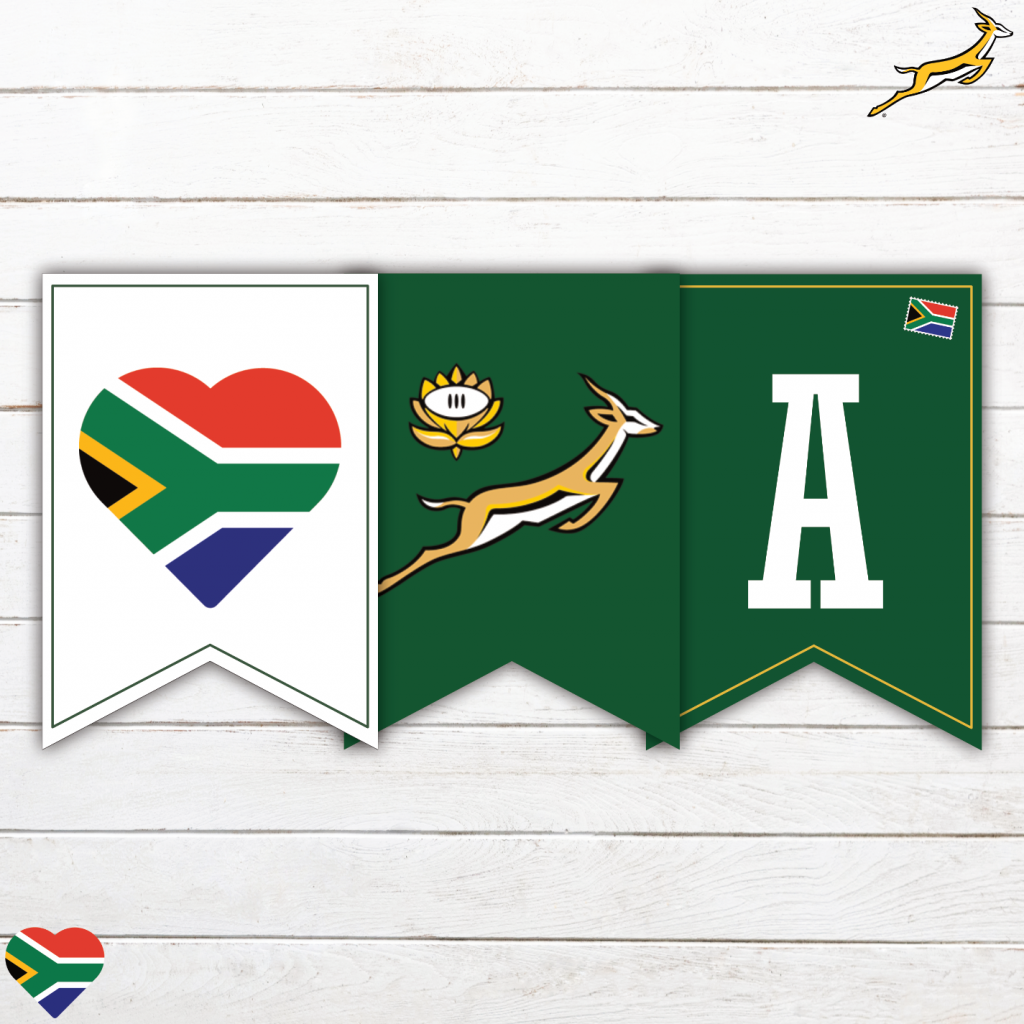 Springboks Children’s Party Stationery – Trou Idees