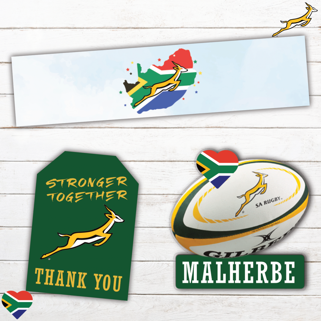 Springboks Children’s Party Stationery – Trou Idees